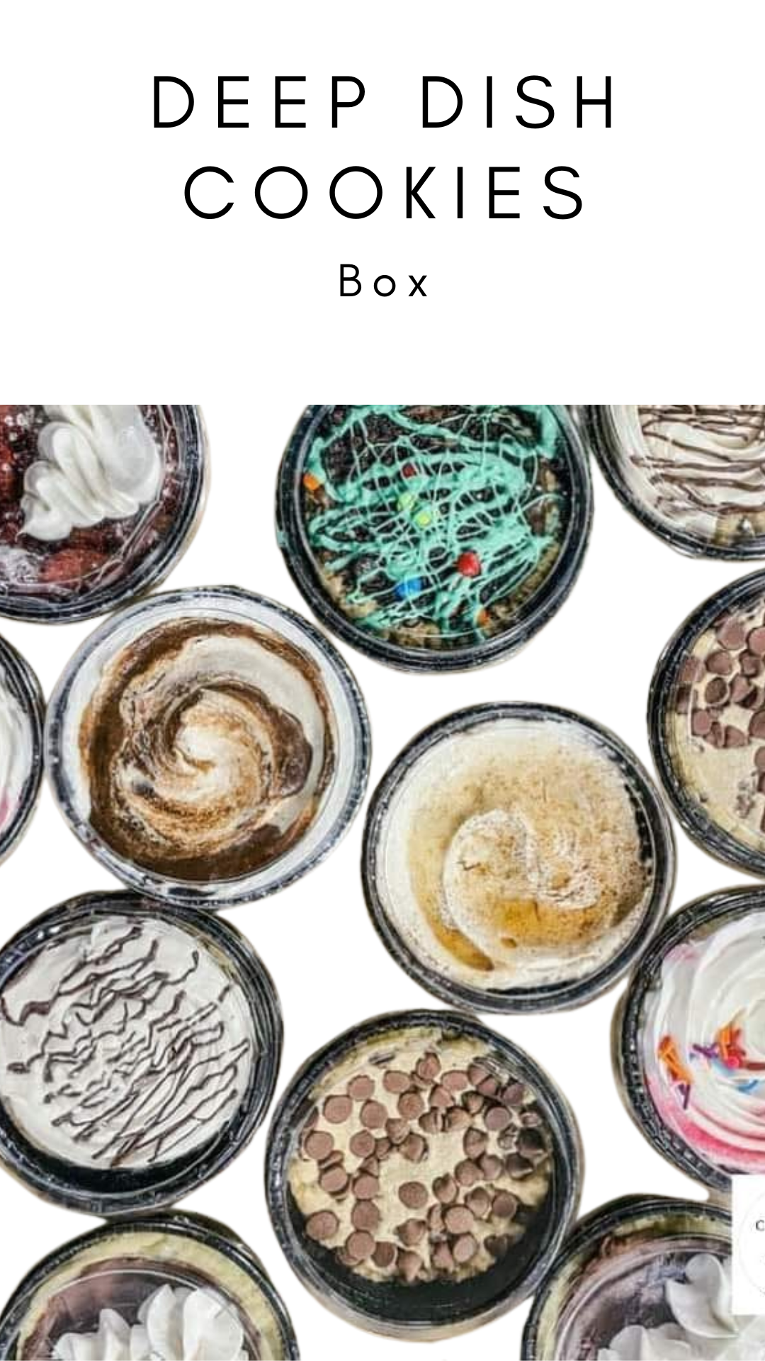 Deep Dish Cookie Box | I Heart Cookies